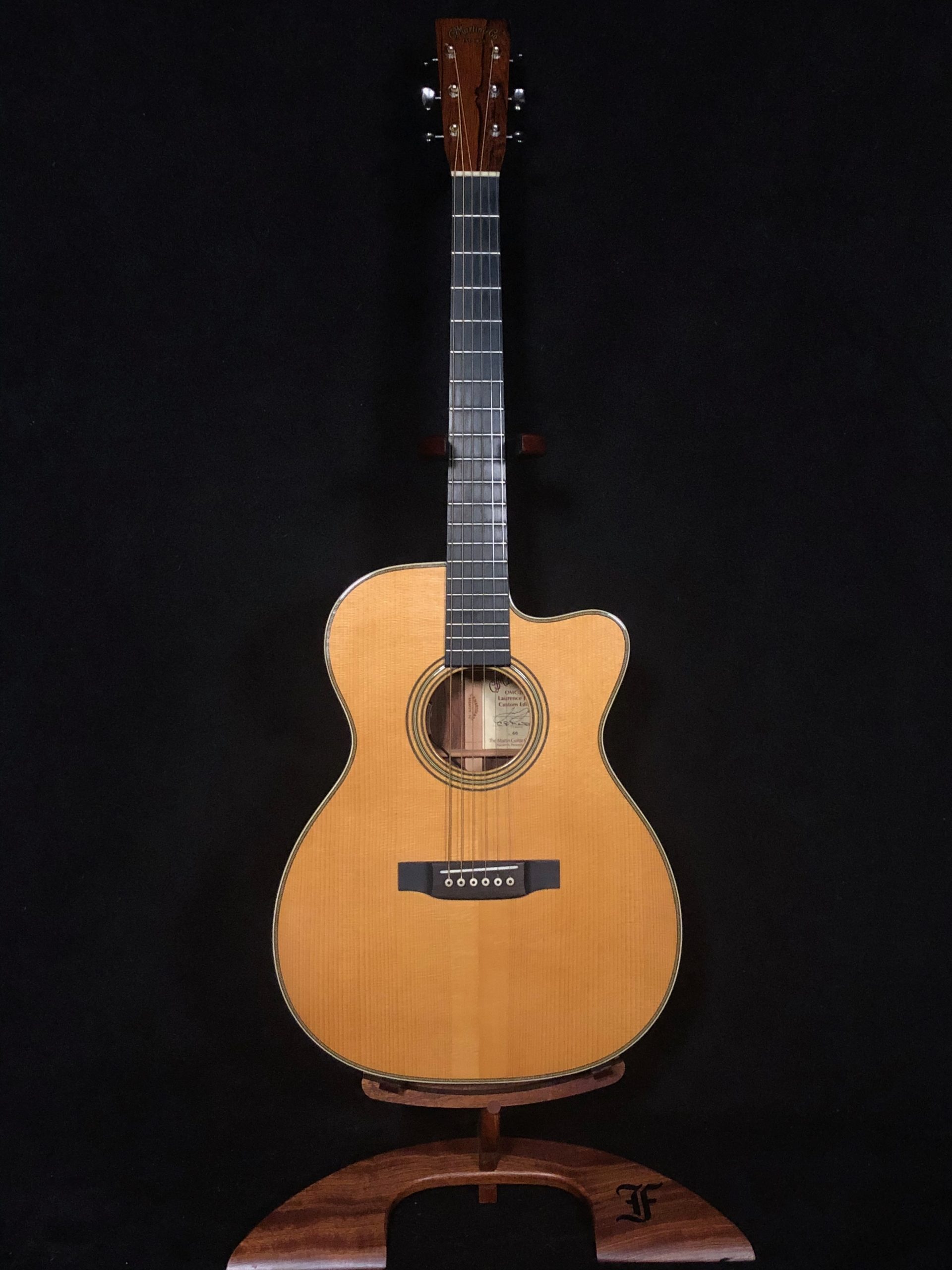 Martin OMC-28M Laurence Jubler Custom Edition Madagascar Rosewood ...