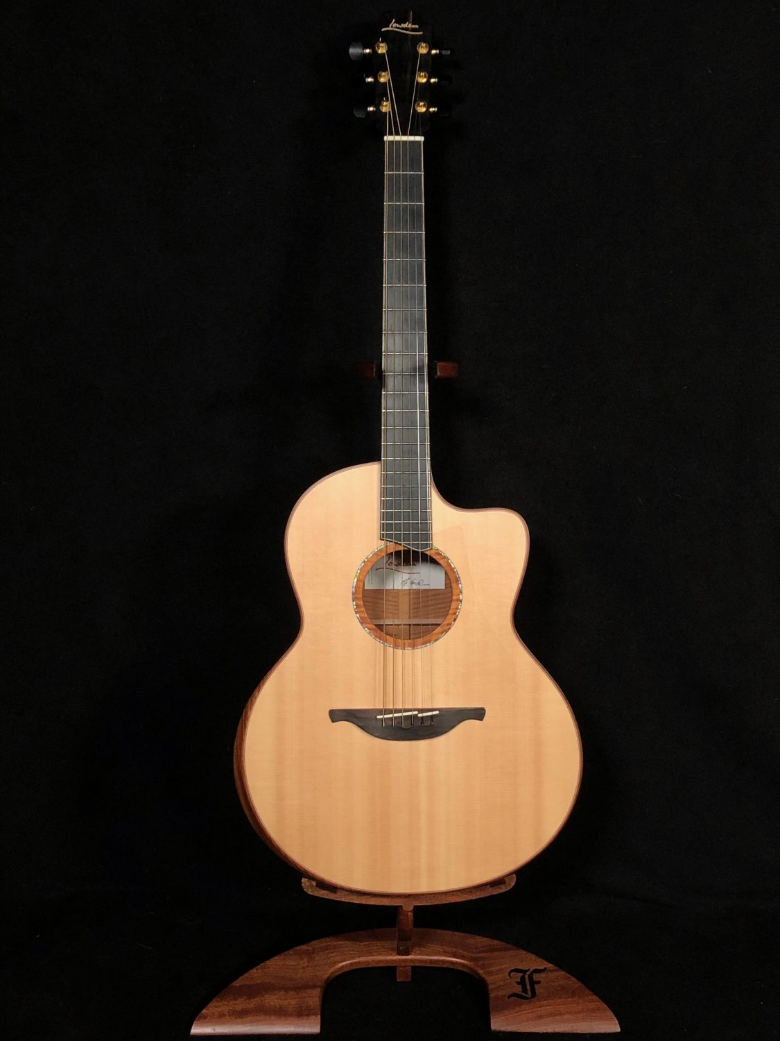 2018 Lowden F-50c Fiddleback Mahogany/Lutz spruce. Sold - Cedar Rock ...
