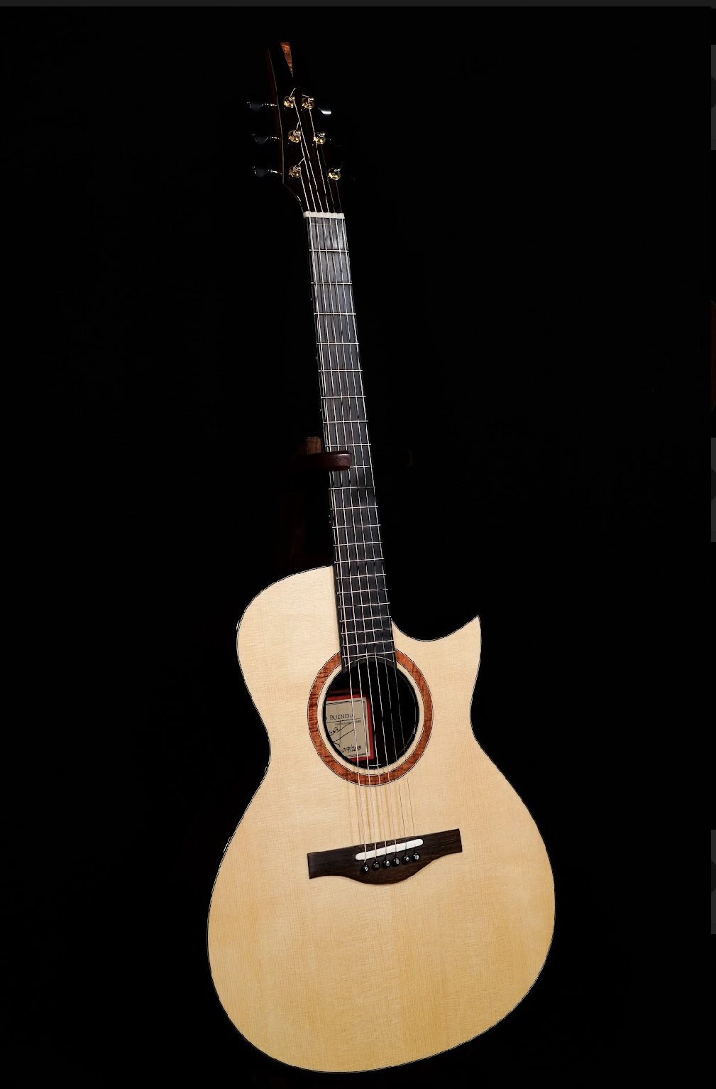 2015 Buendia OMC Brazilian/German Spruce. Sold - Cedar Rock Studios