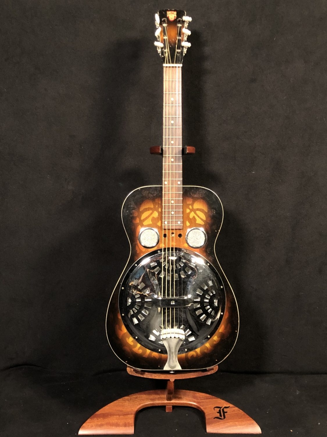 1974 Dobro Model 66 Sunburst. Sold - Cedar Rock Studios