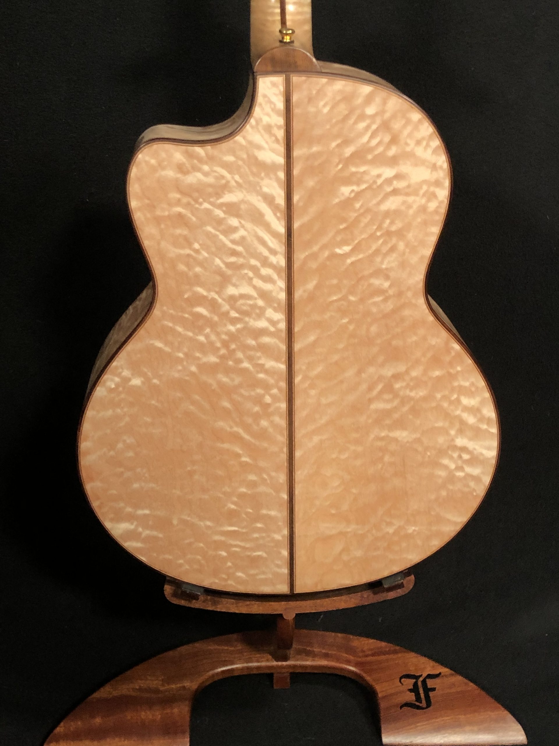 2014 Lowden F35C Quilted Maple/Sitka Spruce - Cedar Rock Studios